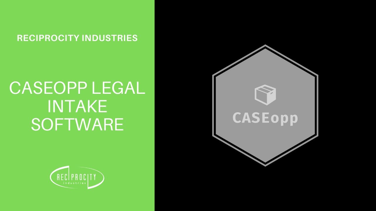 CaseOpp Legal Intake and Case Management - YouTube