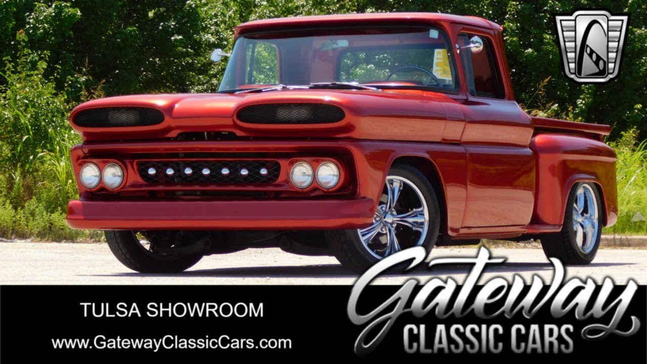 1961 Chevrolet Stepside #611 TUL Gateway Classic Cars of Tulsa - YouTube