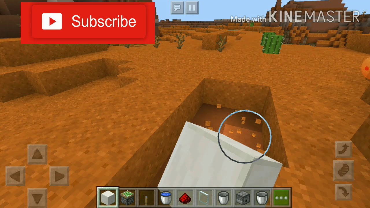 Making small dam in Minecraft - YouTube