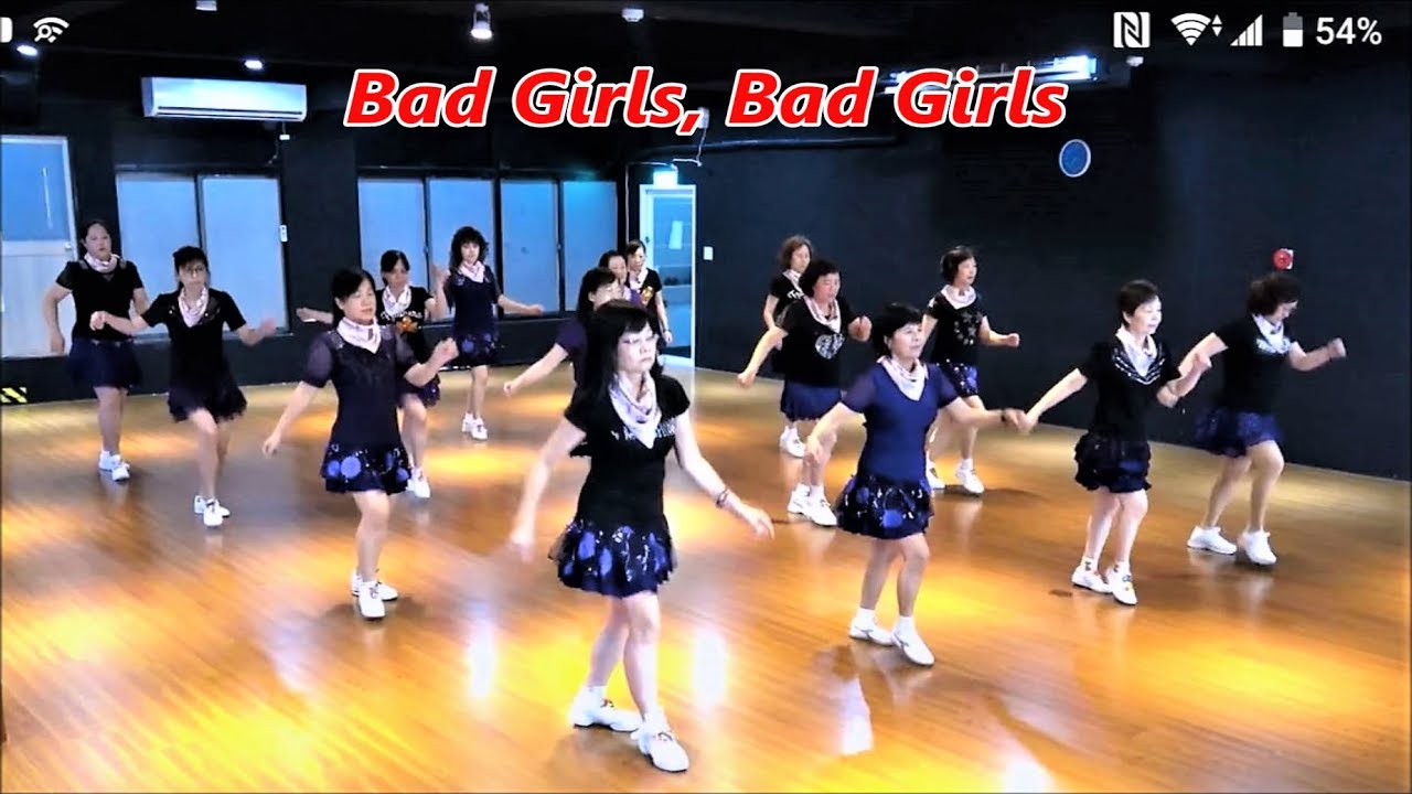 Bad Girls, Bad Girls｜Line Dance by Val Saari｜Demo & Walkthru｜壞女孩｜含導跳｜4K ...