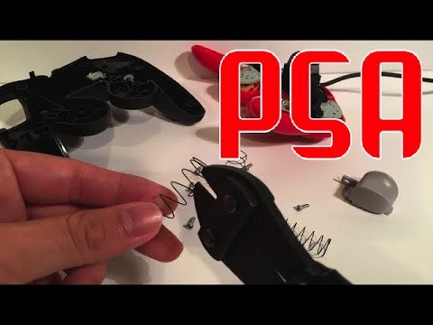 Tutorial: Cutting Your Gamecube Controller Trigger Springs (Help Save Your Hands) - YouTube