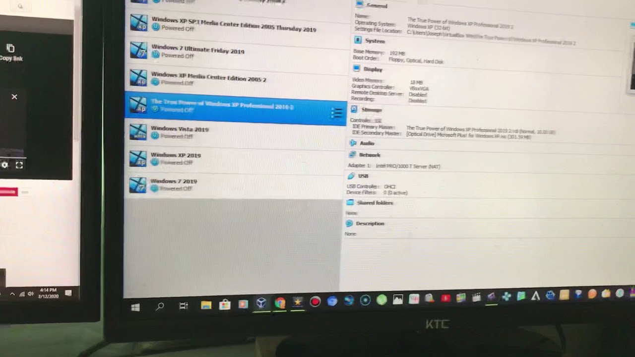 Windows XP Startup Virtualbox - YouTube