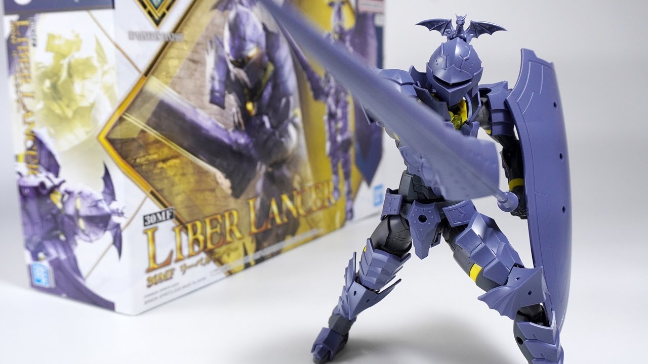 30MF LIBER LANCER model kit - YouTube