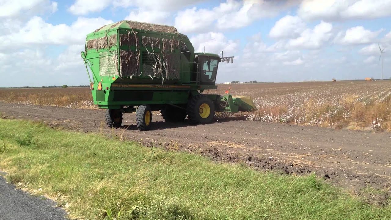 John Deere 7455 Cotton Picker - YouTube