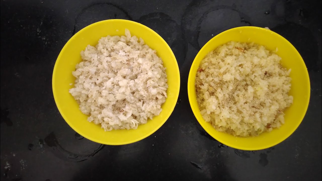 Pohe ki Sukri (Kokni Sweet Dish ) - YouTube