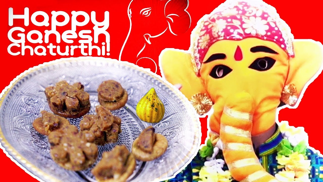 Dry Fruits Prasad | No Sugar Laddu For Ganesh Chaturthi | Jumping Nuts ...