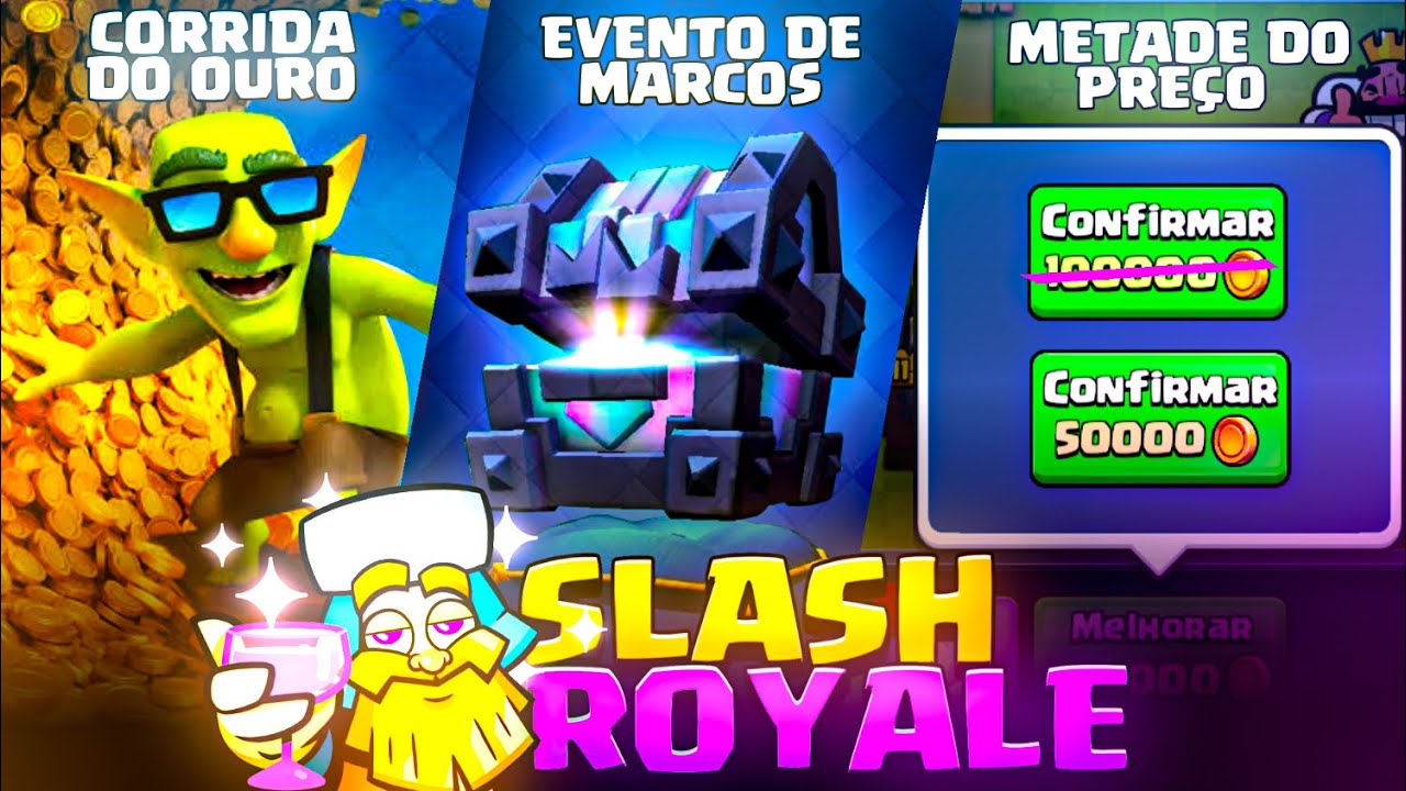O MAIOR EVENTO DO CLASH ESTÁ DE VOLTA! O SLASH ROYALE e MELHORADO ...