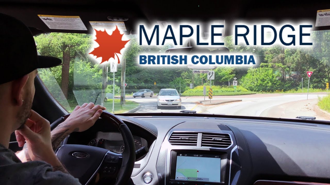 Driving at Maple Ridge British Columbia - YouTube