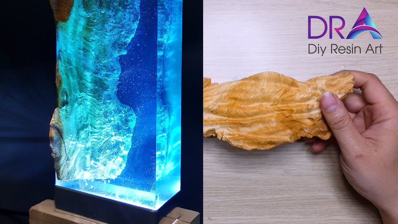 How to Make This Cool Lamp / Diy epoxy Resin Art ideas / DRA - YouTube