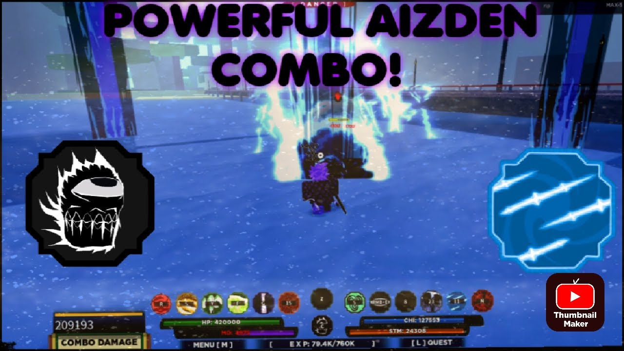 THE BROKEN AIZDEN COMBO! | Shindo Life PVP #35 - YouTube