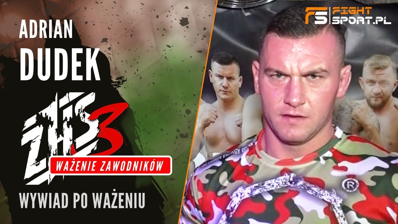 Adrian Dudek przed ZHS 3: Na tych galach czuję się jak w domu! - YouTube
