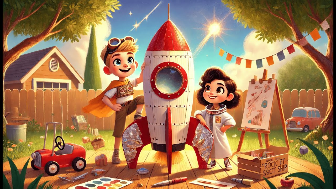 Rollo Builds a Rocket Ship - YouTube