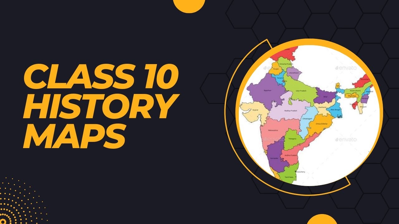 All History map of class 10 in one video#class10 #history #map work ...