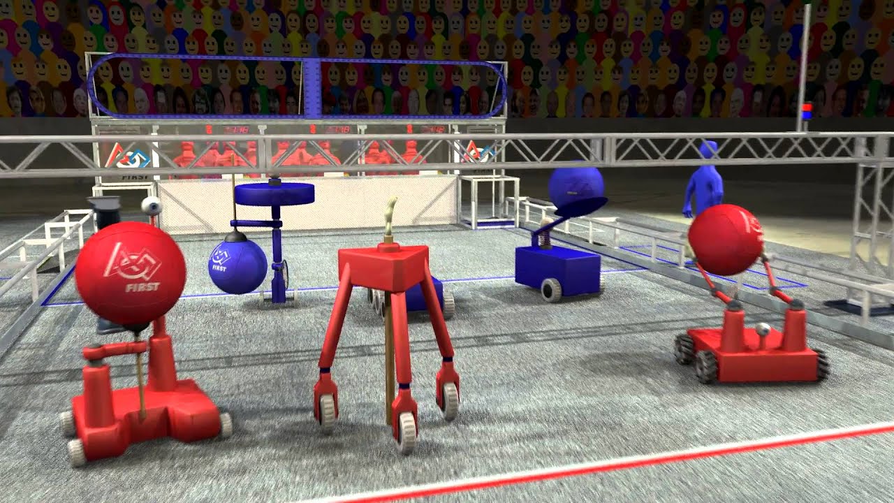 Aerial Assist - 2014 FIRST Robotics Competition Game Animation - YouTube