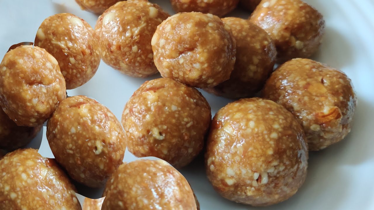 COCO MITTAI I PROTEIN RICH SNACK I ALMOND GROUNDNUT BAR I HOMEMADE NUT ...