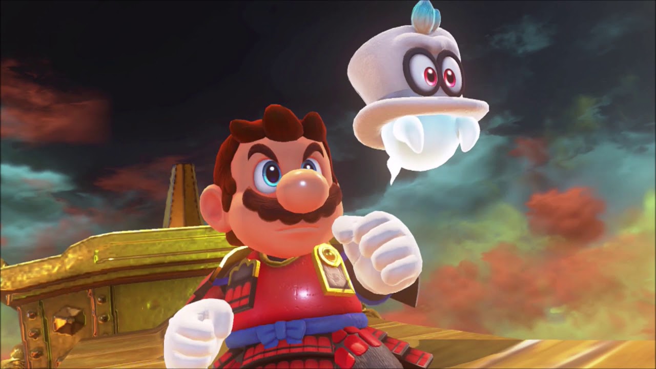 Let's Play Super Mario Odyssey Part 38 - Bunny Power Rangers?! - YouTube