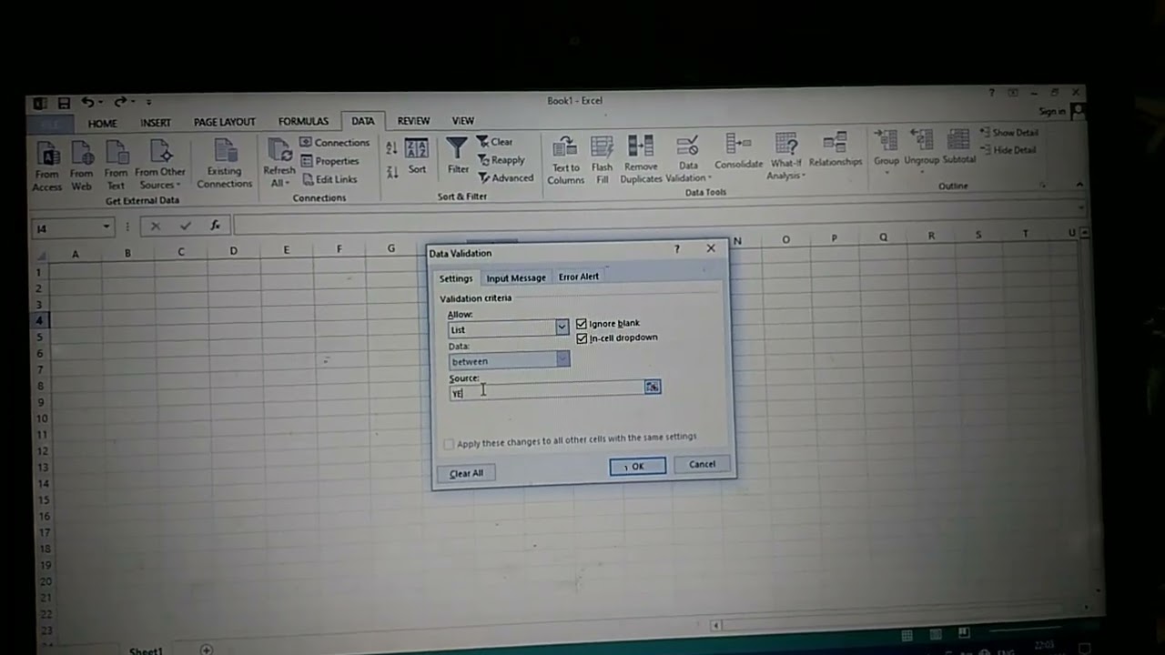 How To Create Yes And No In Excel Basics Of Excel Daily Learn 100 Day Challenge learn How To Create Yes And No In Excel Basics Of Excel Daily Learn 100 Day Challenge learn