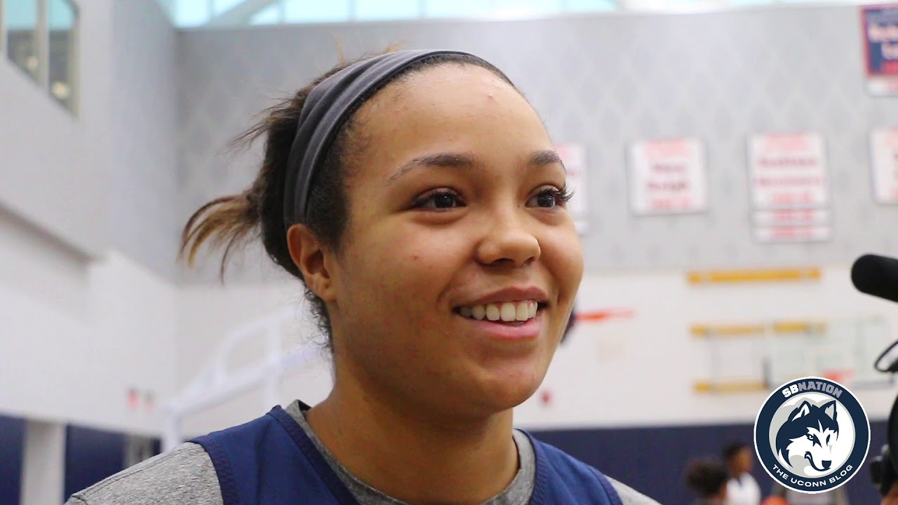 UConn Women's Basketball Pregame (UCF) - Napheesa Collier - YouTube