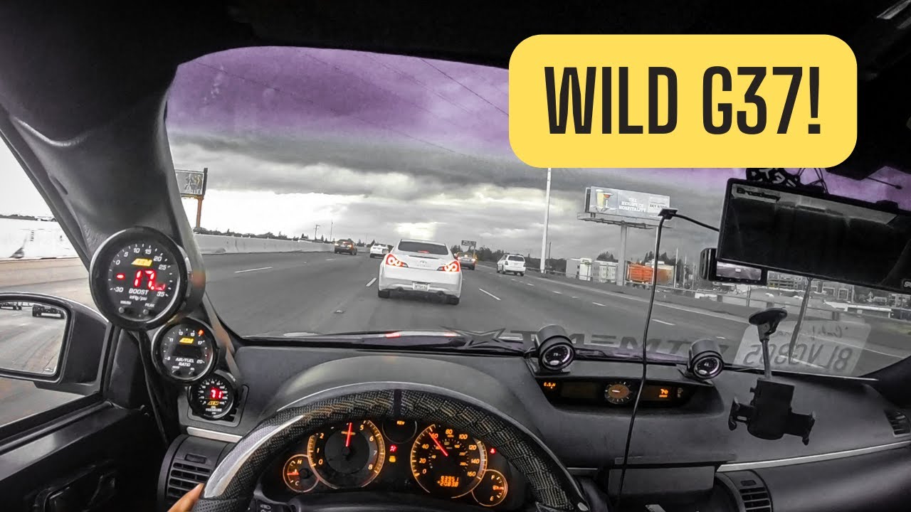 TRAILING this G37 with my 500HP MODDED G35 ! - YouTube