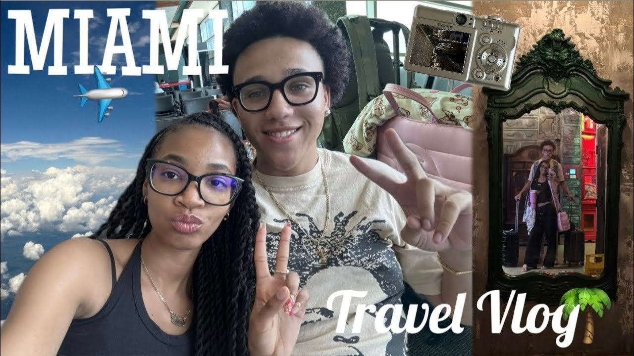 TRAVEL VLOG to MIAMI 🌴 | Weekend in miami pt. 1 - YouTube