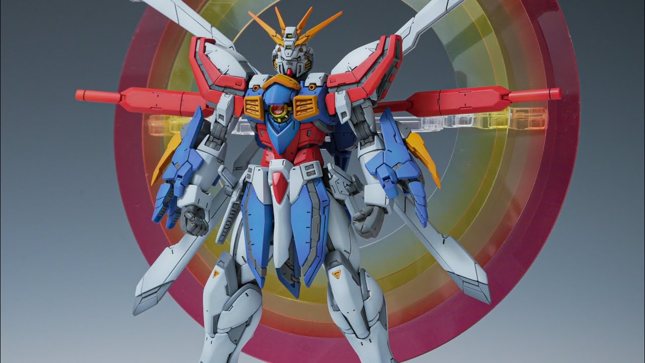 The best way to open the RG God Gundam’s chest - YouTube