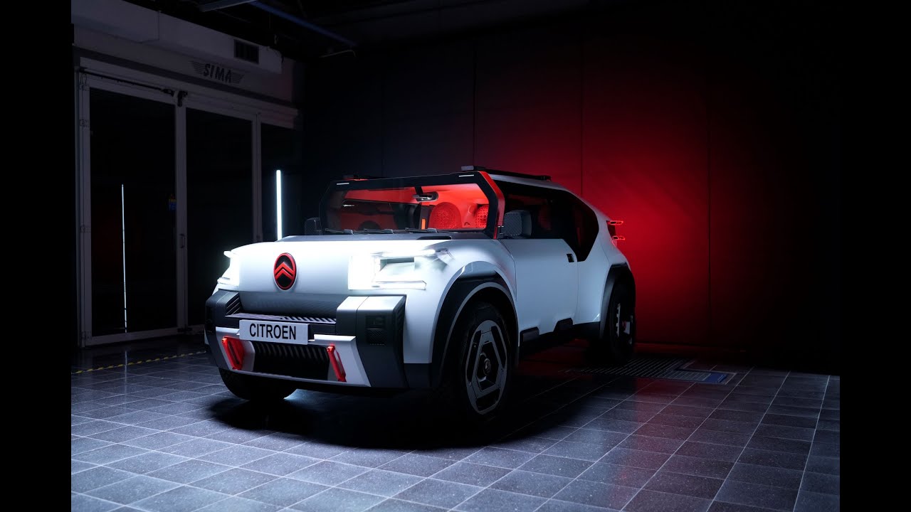 BASF co-creation project with Citroën. Concept Car oli. Sustainable ...