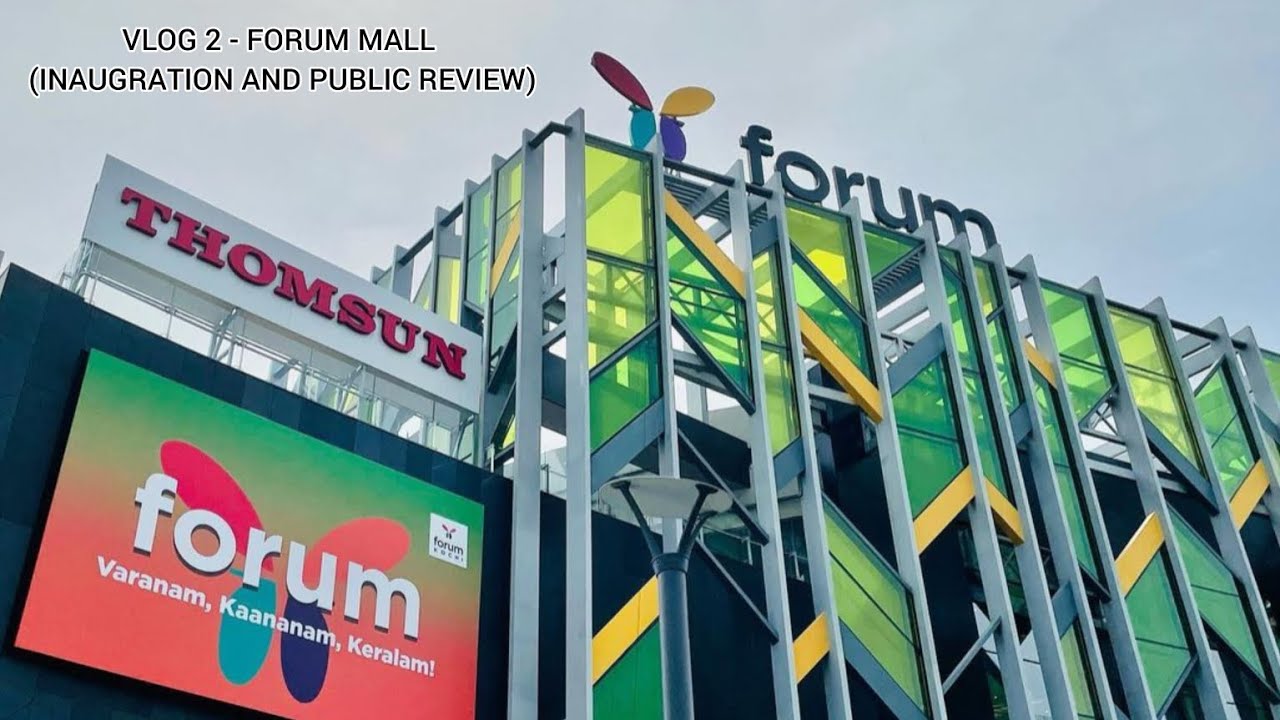 VLOG 2 - Forum Mall (Inaugration and Public Review) #mall #shopping # ...