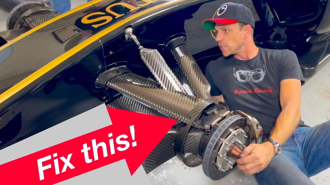 Upgrading the Lotus T125 Exosphere F1 Suspension at Genius Garage - YouTube