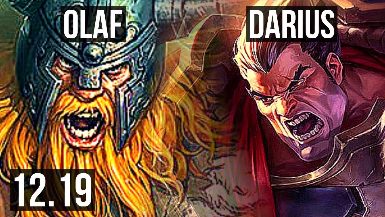 OLAF vs DARIUS (TOP) | 66% winrate, 6/1/2, Dominating | EUW Master | 12 ...