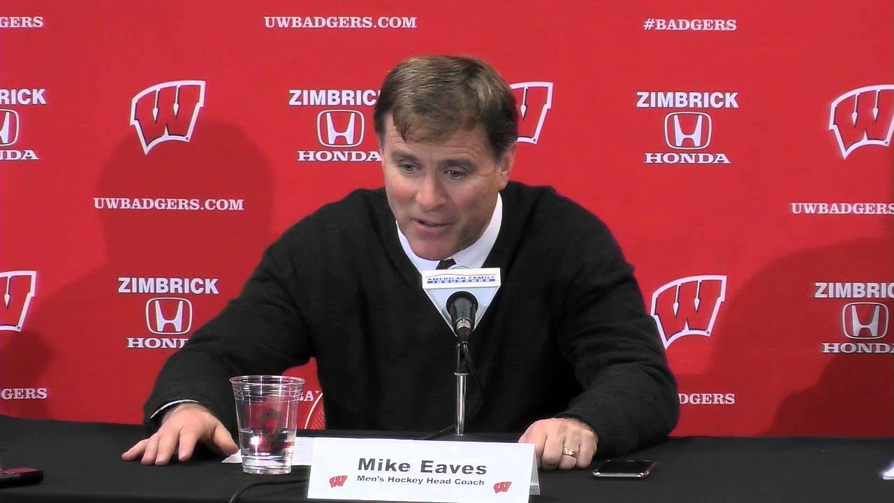 Mike Eaves Postgame Presser vs Penn State (03/05/16) - YouTube