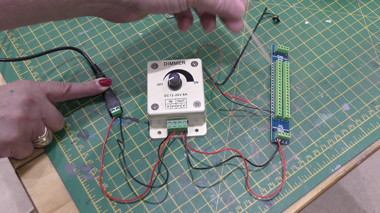 How to wire up Kytes lights and model railway lights. - YouTube