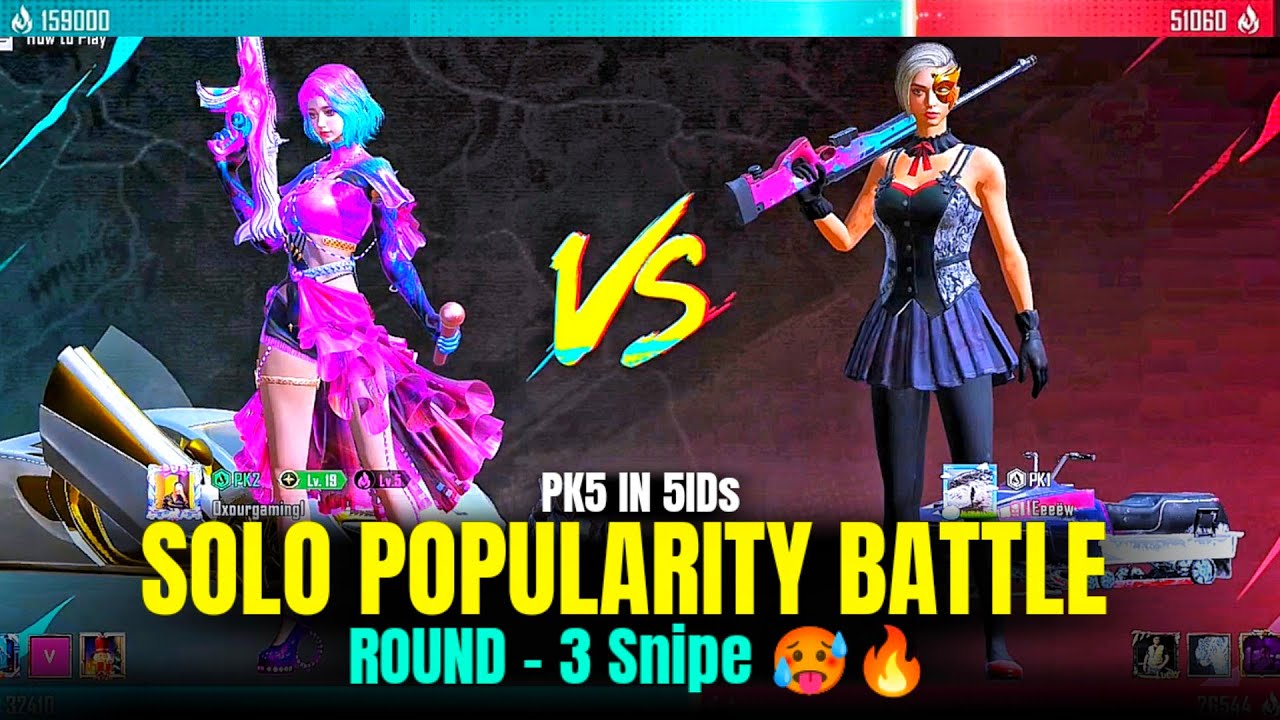 Last Minute Sniping 100k Pop 🔥 - Popularity Battle | Round-3 | # ...