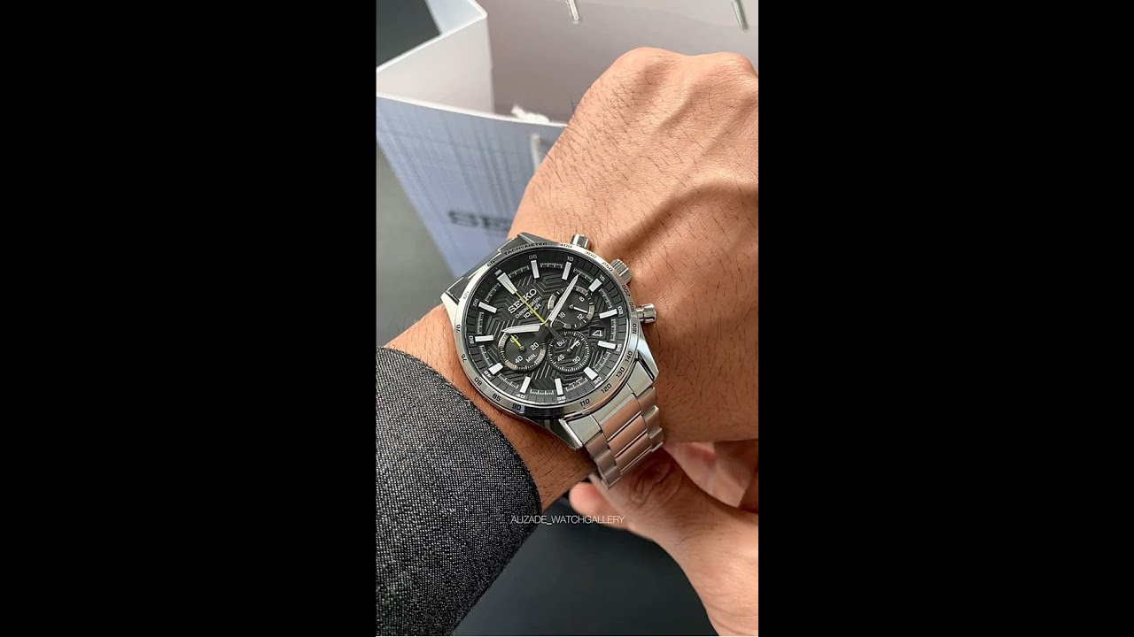 SEIKO SSB413P1Chronograph-Unboxing - YouTube