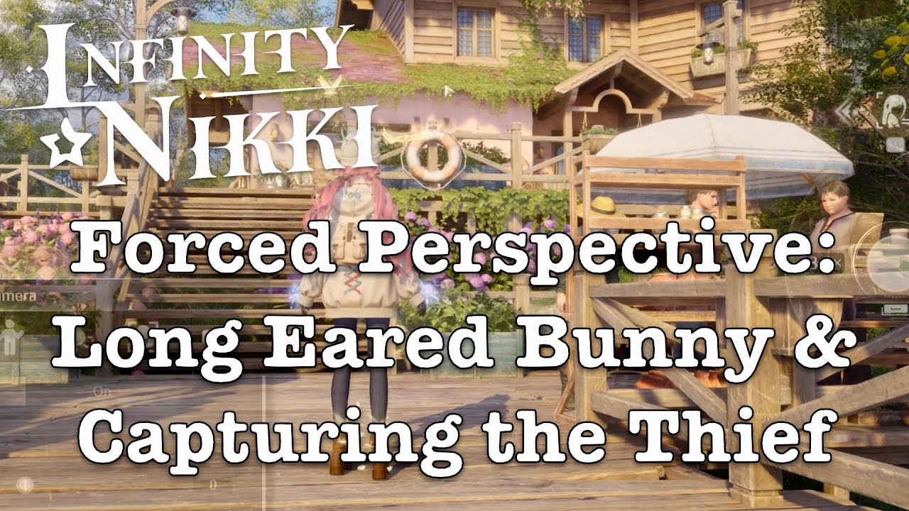 Infinity Nikki / Forced Perspective Long Eared Bunny & Capturing the ...