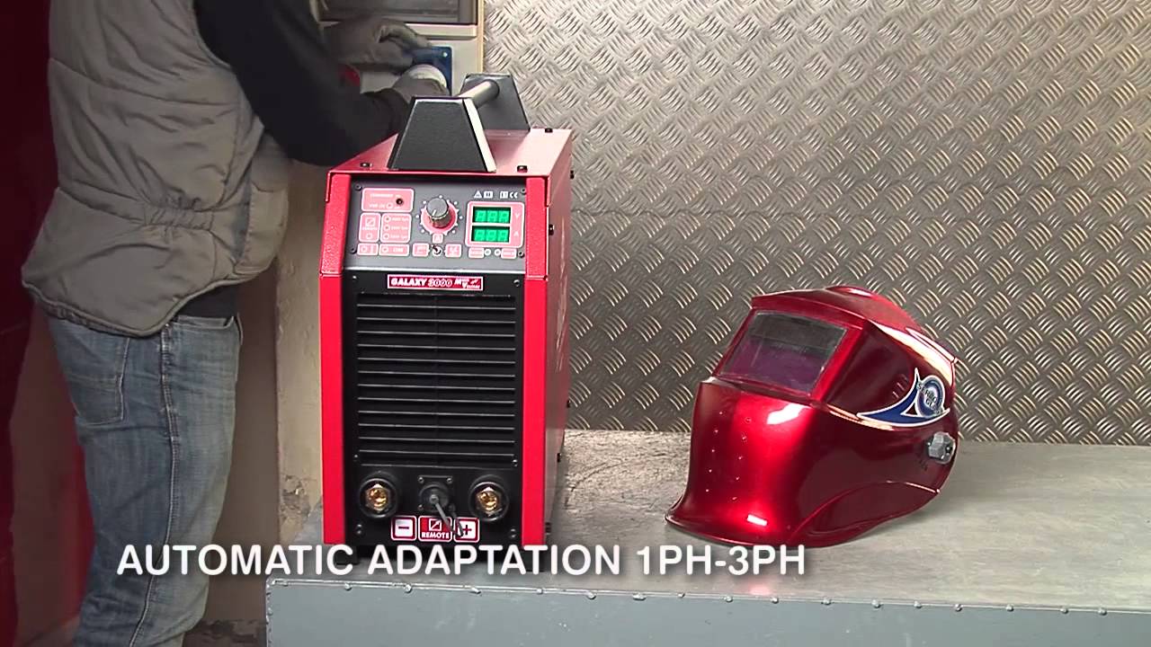 ELECTRODE WELDING with GALAXY 3000 GE - YouTube