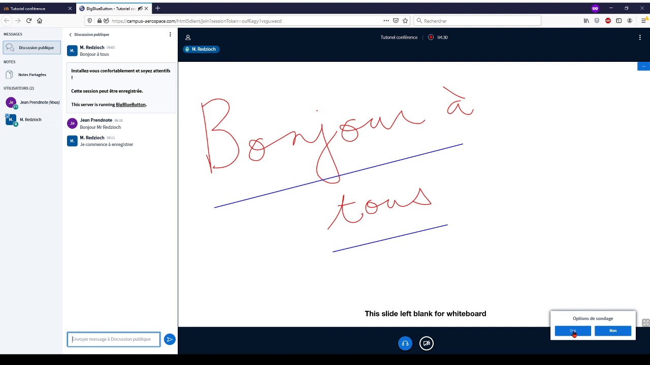 Tutoriel Moodle : visioconférence avec Big Blue Button (BBB) Partie 2 - YouTube
