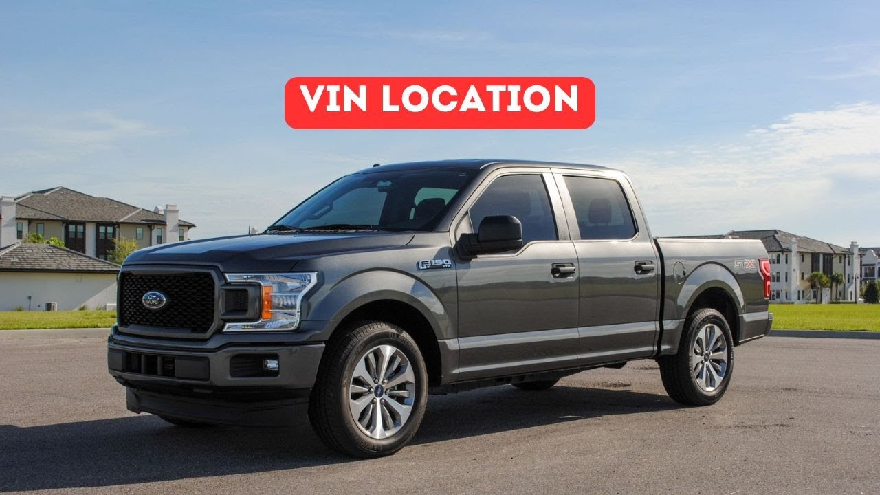Ford F150 2015-2020: VIN Code location - Two Places - YouTube