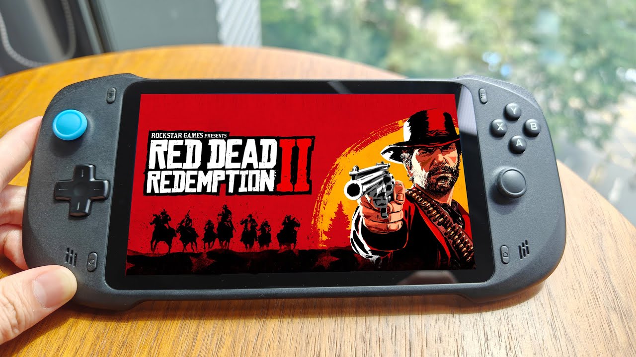 Playing Red Dead Redemption 2 on the go! What an amazing handheld ...