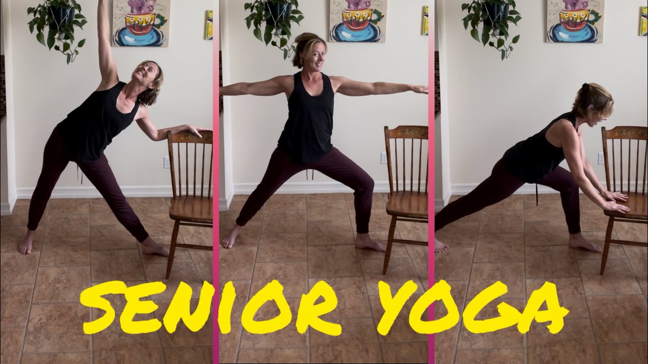 Senior Chair Yoga - Senior Fitness - YouTube