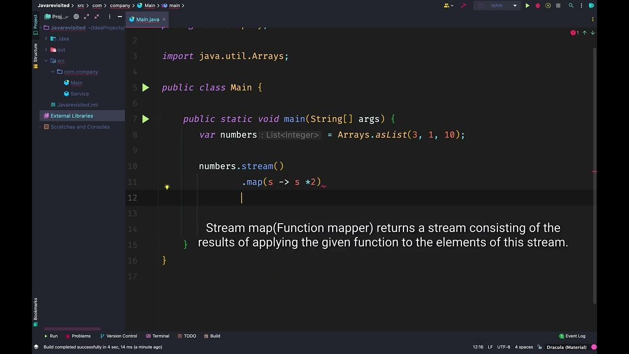 Java Streams filter and map Example tutorial - YouTube