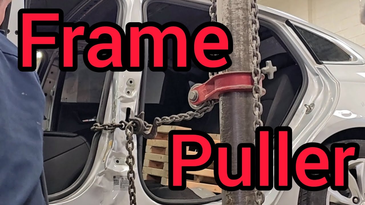 Using The Frame Puller On A Chevrolet Malibu Drive One Technical School ...