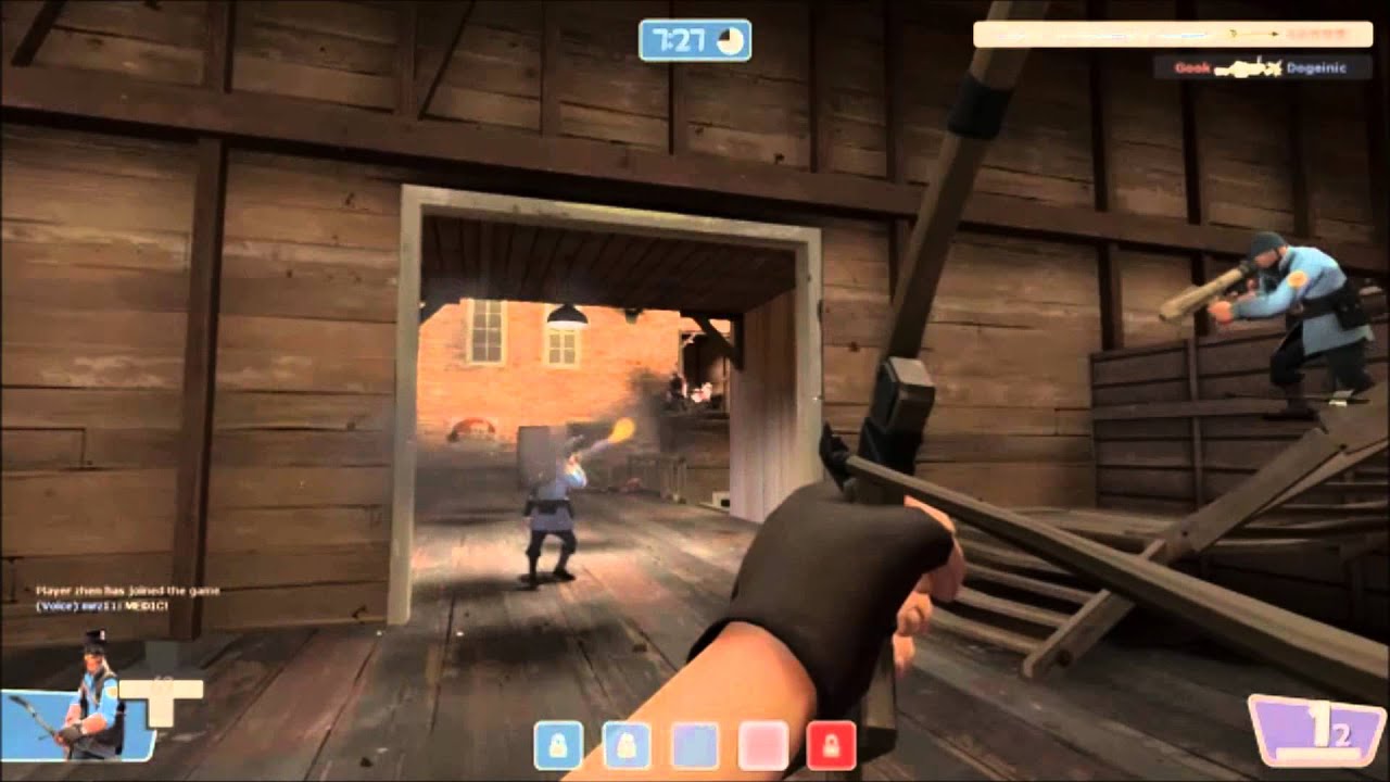 TF2 Montage Huntsman Sniper drag scope - YouTube