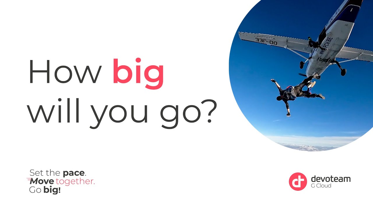 At Devoteam G Cloud We Go Big - YouTube
