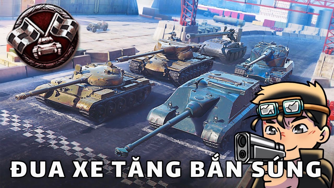 Đua xe bắn súng trong World of Tanks - YouTube