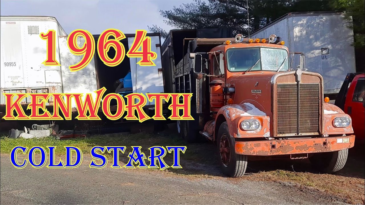 '64 Kenworth with a Mack Engine - Cold Start - YouTube