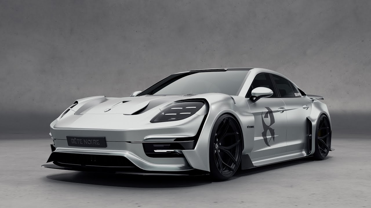 Porsche Panamera 2024 "Seraphim" Custom Wide Body Kit by Bête Noire ...