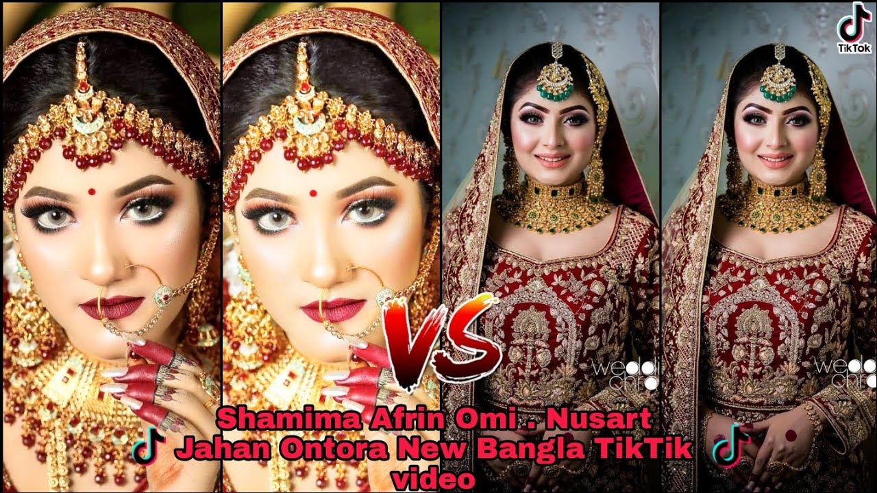 Shamima Afrin Omi V.S Nusart Jahan Ontora TikTok batte 2021| Who is the best Ontora V.S Omi ...