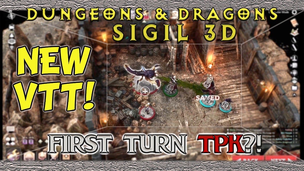 We played D&D SIGIL VTT! | Dungeons & Dragons 3D! | First Reactions ...