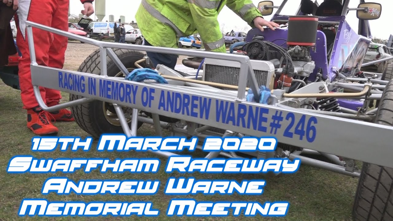 Swaffham Raceway 15th March 2020 DVD Trailer Andrew Warne Memorial ...