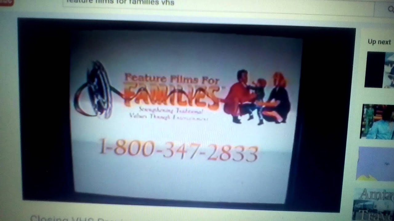 Feature Films For Families Promo Card 1994-2003 - YouTube